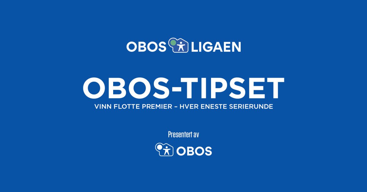 Er du OBOS-ligaens beste tipper? / OBOS-ligaen